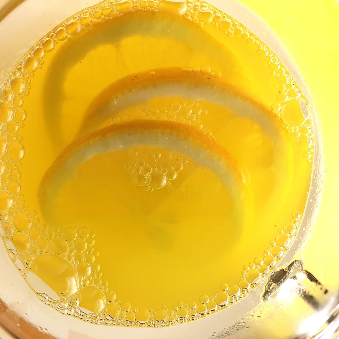 Hot Lemonade - not not nutritious
