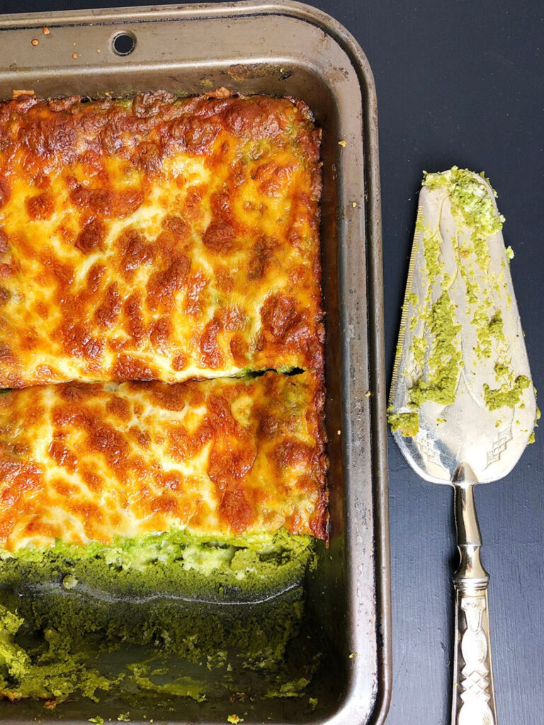 Green Lasagna - not not nutritious