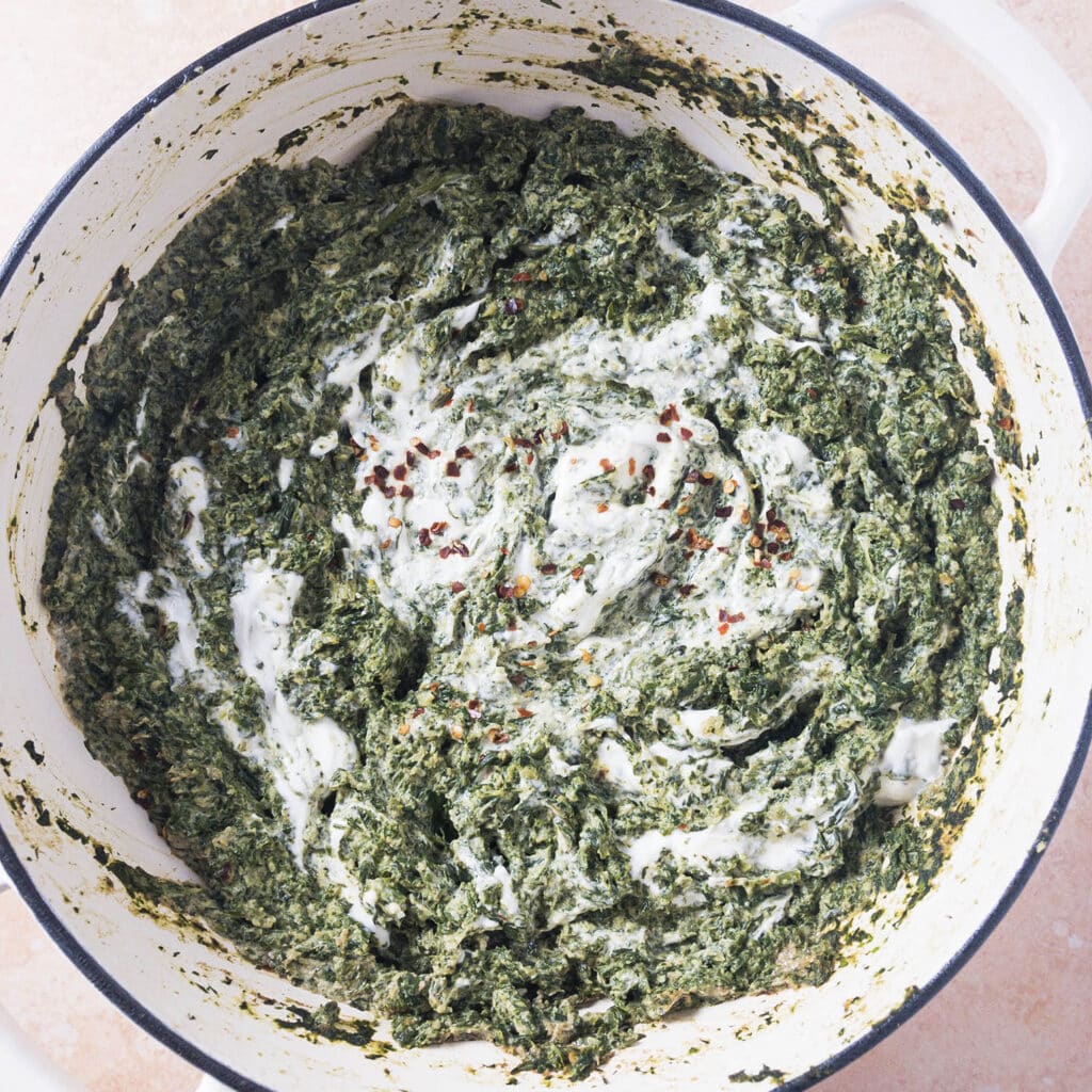 Indian-Spiced Spinach (Saag) - not not nutritious